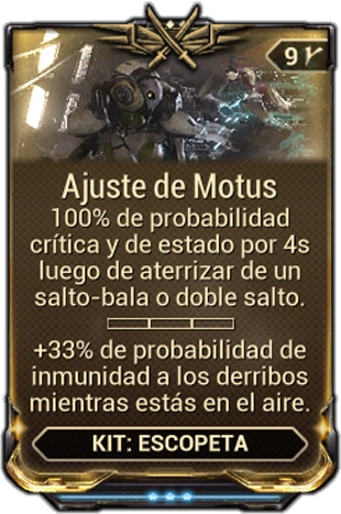 Ajuste de Motus | Wiki Warframe Español | Fandom