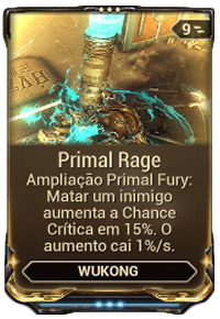 Primal Rage | WARFRAME Wiki PT-BR | Fandom