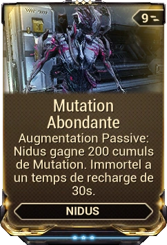 Mutation Abondante | Wiki Warframe | Fandom
