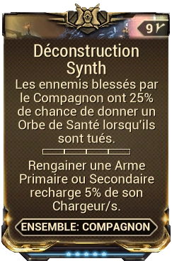 Déconstruction Synth | Wiki Warframe | Fandom