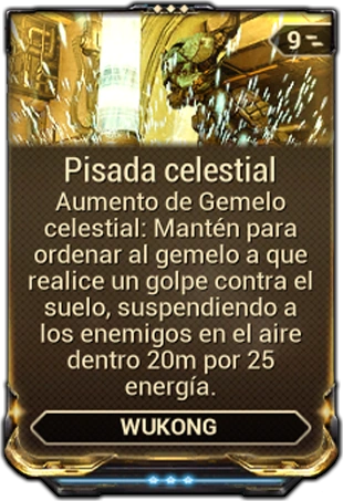 Pisada celestial | Wiki Warframe Español | Fandom