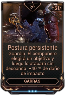 Postura persistente | Wiki Warframe Español | Fandom