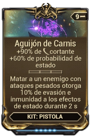 Aguijón de Carnis | Wiki Warframe Español | Fandom