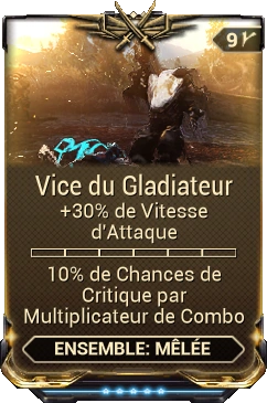 Vice du Gladiateur | Wiki Warframe | Fandom