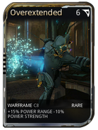 Overextended | Warframe Wiki | Fandom
