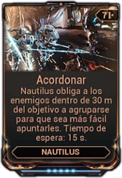 Acordonar | Wiki Warframe Español | Fandom