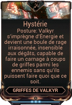 Hystérie (Posture) | Wiki Warframe | Fandom