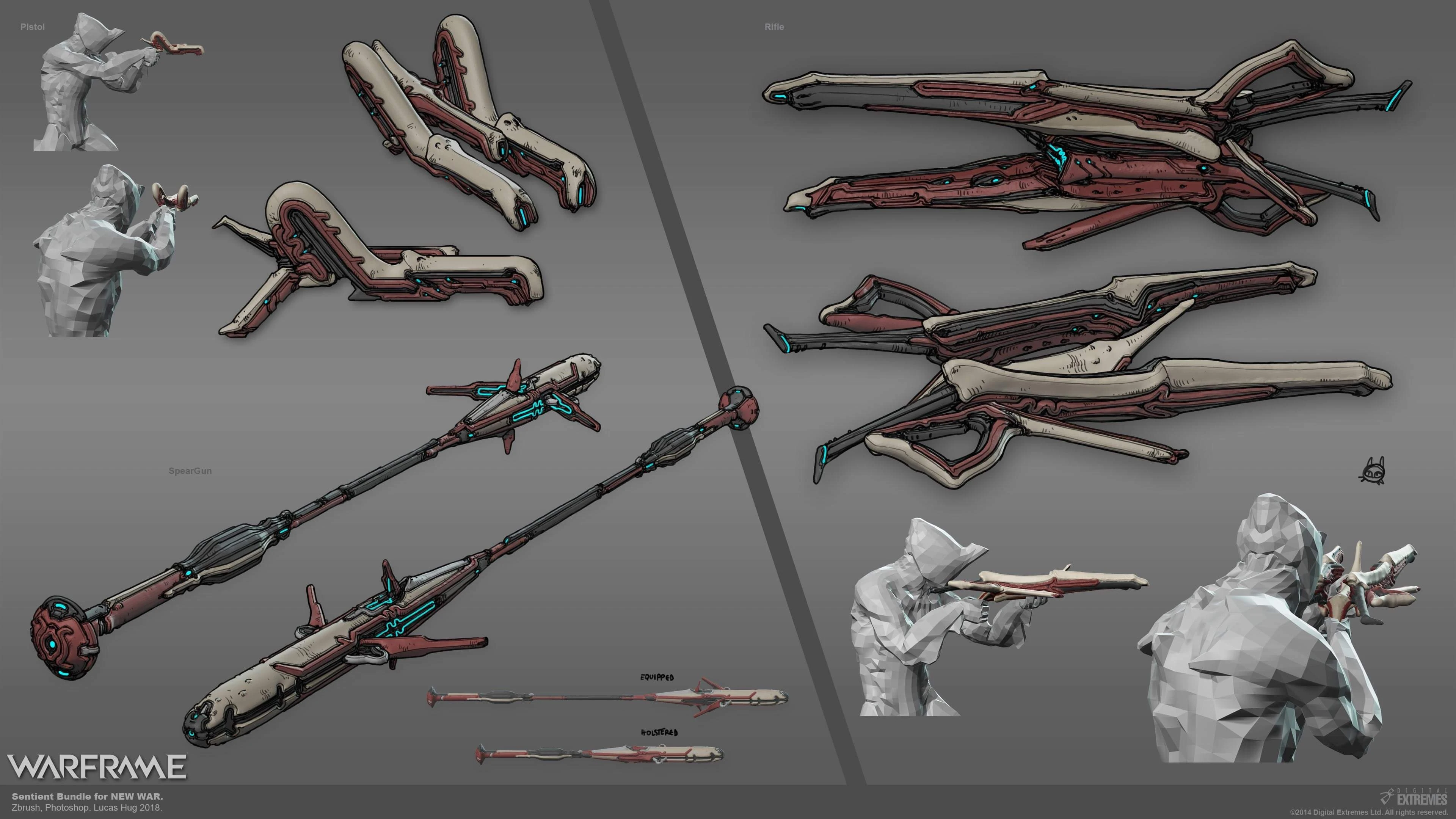 New Speargun in The New War? : r/Warframe