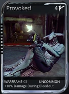 Provoked | WARFRAME Wiki | Fandom