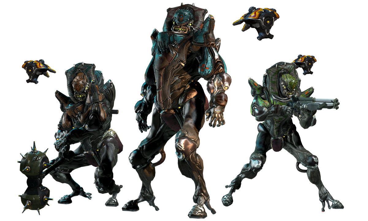 The Grustrag Three | WARFRAME Wiki | Fandom