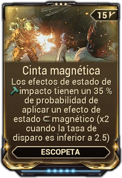 Cinta magnética | Wiki Warframe Español | Fandom