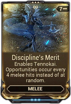 Discipline's Merit | WARFRAME Wiki | Fandom