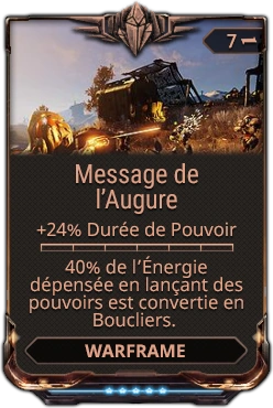 Message de l'Augure | Wiki Warframe | Fandom