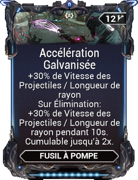 Accélération Galvanisée | Wiki Warframe | Fandom