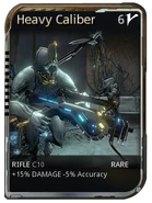Heavy Caliber | WARFRAME Wiki | Fandom
