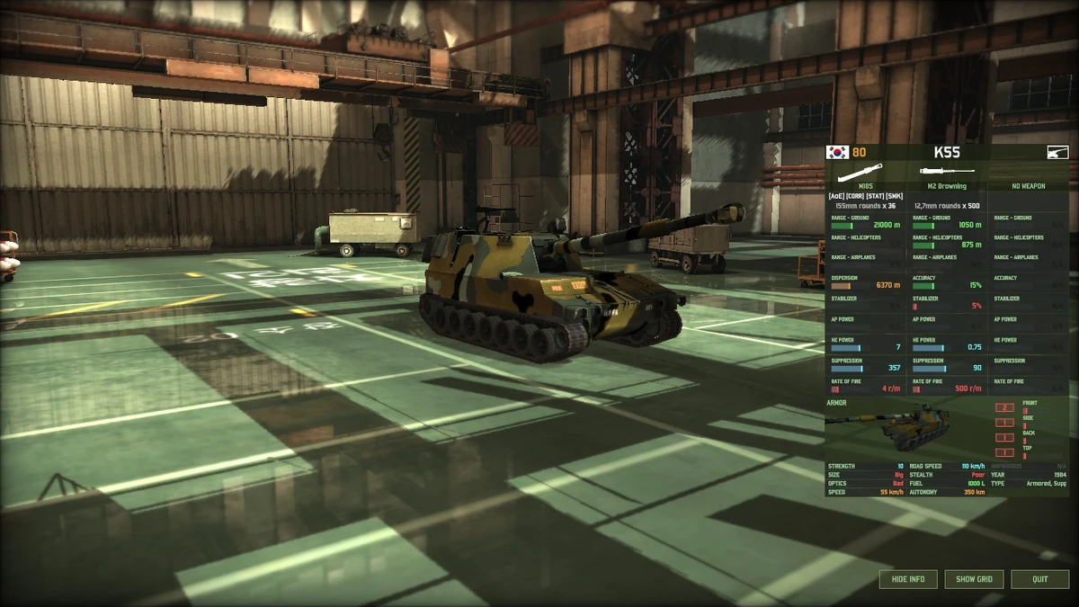 K55 | Wargame Wiki | Fandom