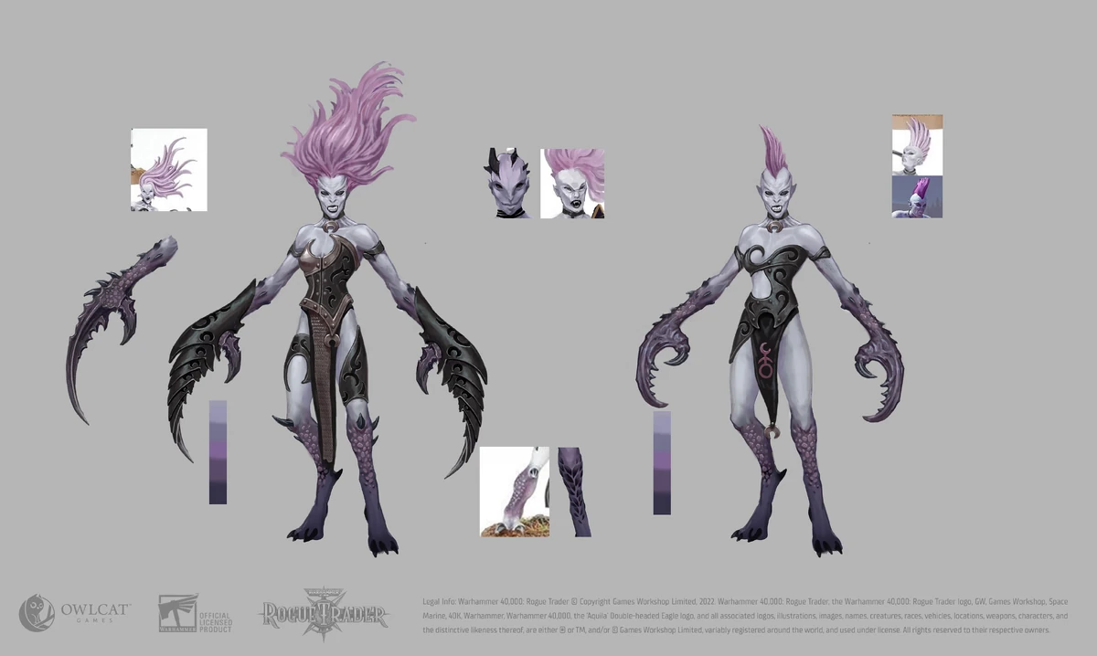 Daemonette of Slaanesh | Warhammer 40,000: Rogue Trader Wiki | Fandom