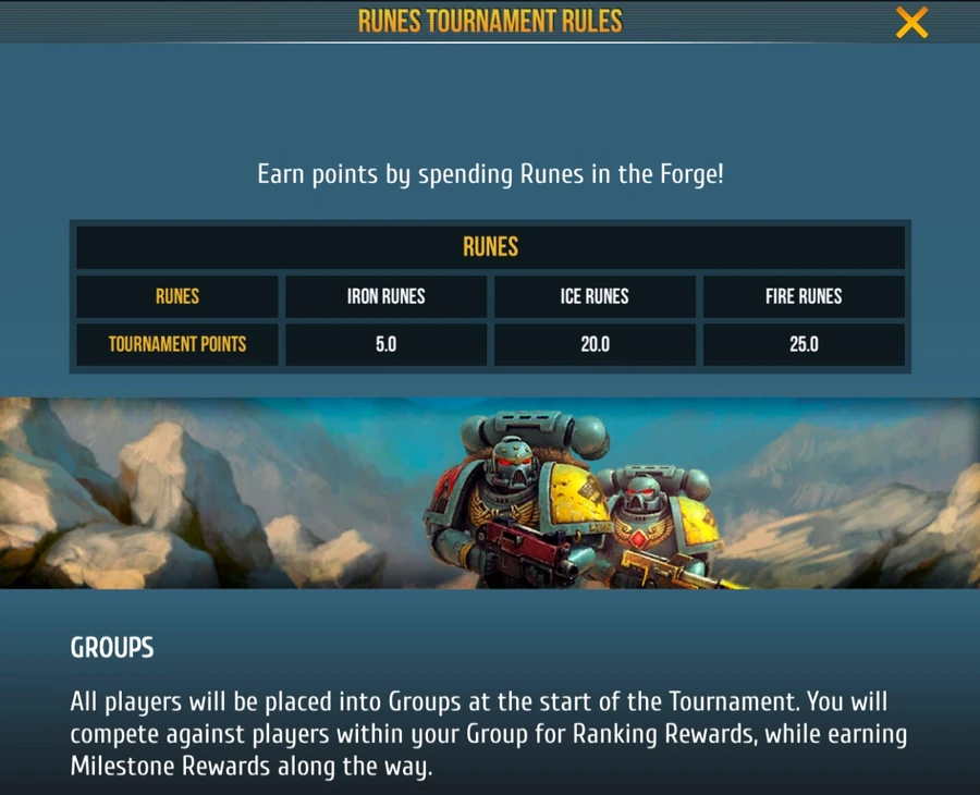 Runes Tournament | Warhammer 40,000: Space Wolf Wiki | Fandom