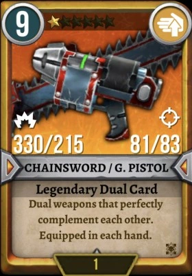 Legendary Chainsword and Grav-pistol | Warhammer 40,000: Space Wolf ...