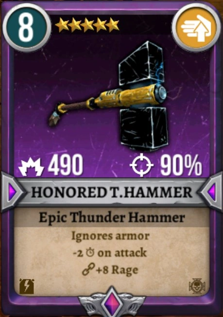 Honored Thunder Hammer | Warhammer 40,000: Space Wolf Wiki | Fandom