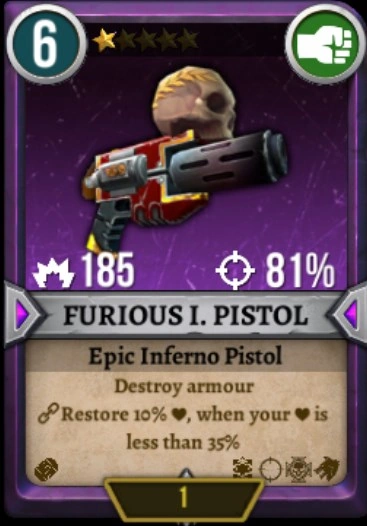 Furious Inferno Pistol | Warhammer 40,000: Space Wolf Wiki | Fandom