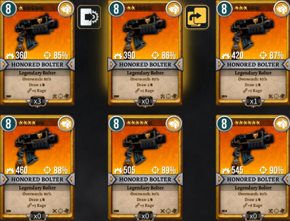 Legendary Honored cards | Warhammer 40,000: Space Wolf Wiki | Fandom