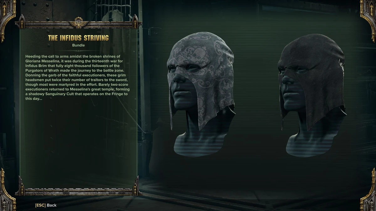 Infidus Brim | Warhammer 40K Darktide Wiki | Fandom