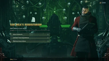 Sire Melk's Requisitorium | Warhammer 40K Darktide Wiki | Fandom