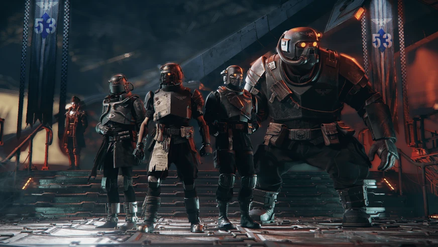 Moebian 53rd Steelheads | Warhammer 40K Darktide Wiki | Fandom