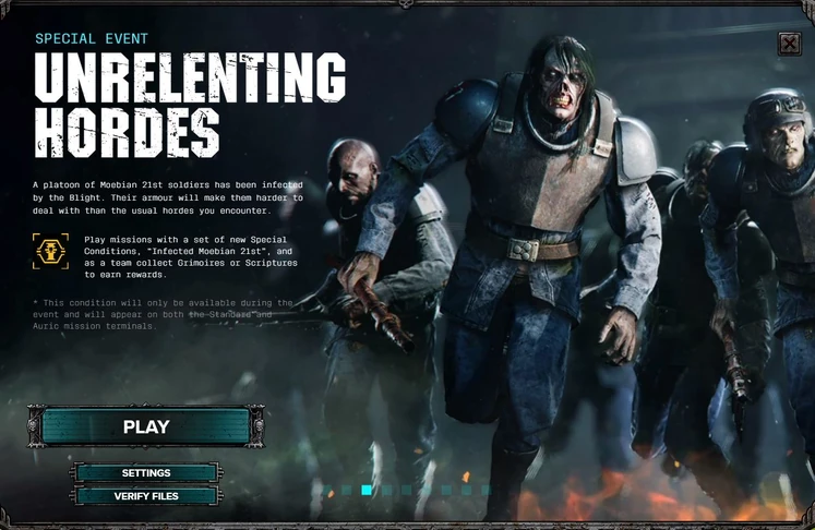 Unrelenting Hordes | Warhammer 40K Darktide Wiki | Fandom