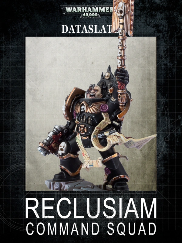 Dataslate: Reclusiam Command Squad | Warhammer 40k Wiki | Fandom