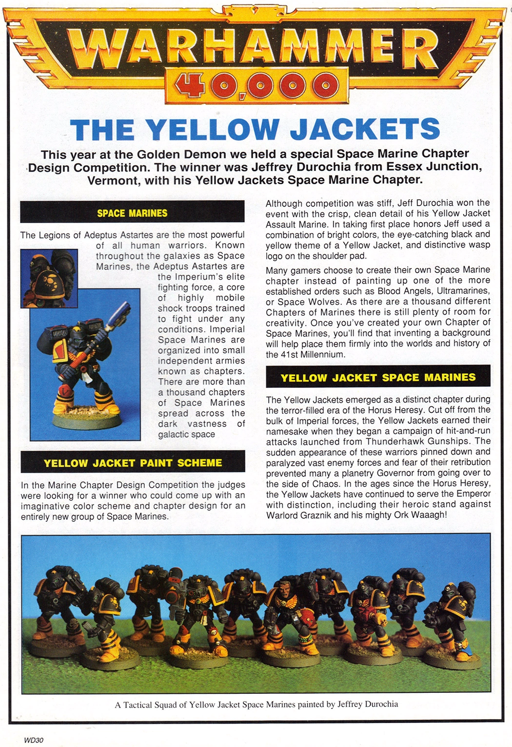 Talk:Yellow Jackets | Warhammer 40k Wiki | Fandom