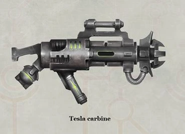 Tesla Carbine | Warhammer 40k Wiki | Fandom