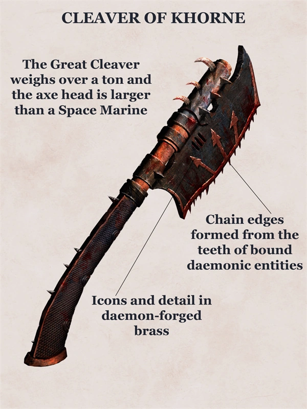 Great Cleaver of Khorne | Warhammer 40k Wiki | Fandom