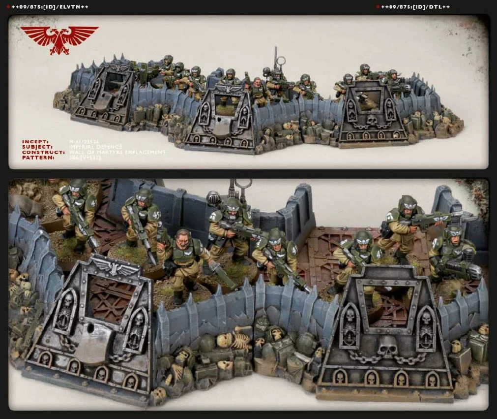 Wall of Martyrs Defence Emplacement | Warhammer 40k Wiki | Fandom