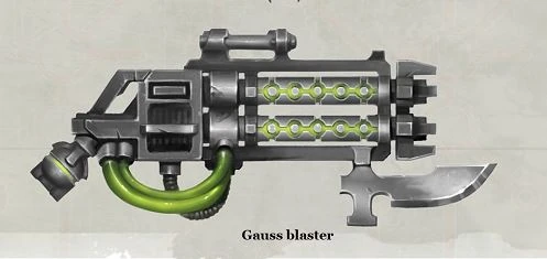 Gauss Blaster | Warhammer 40k Wiki | Fandom