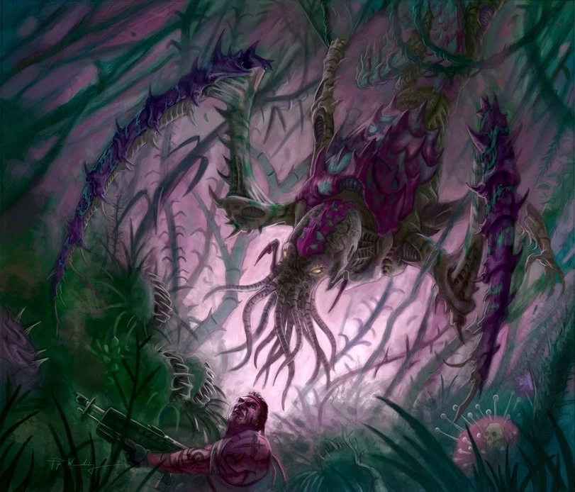 Tyranid Lictor Art