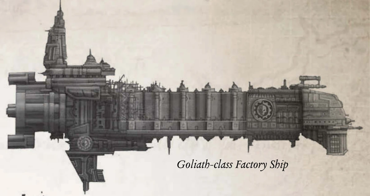 Goliath-class Factory Ship | Warhammer 40k Wiki | Fandom