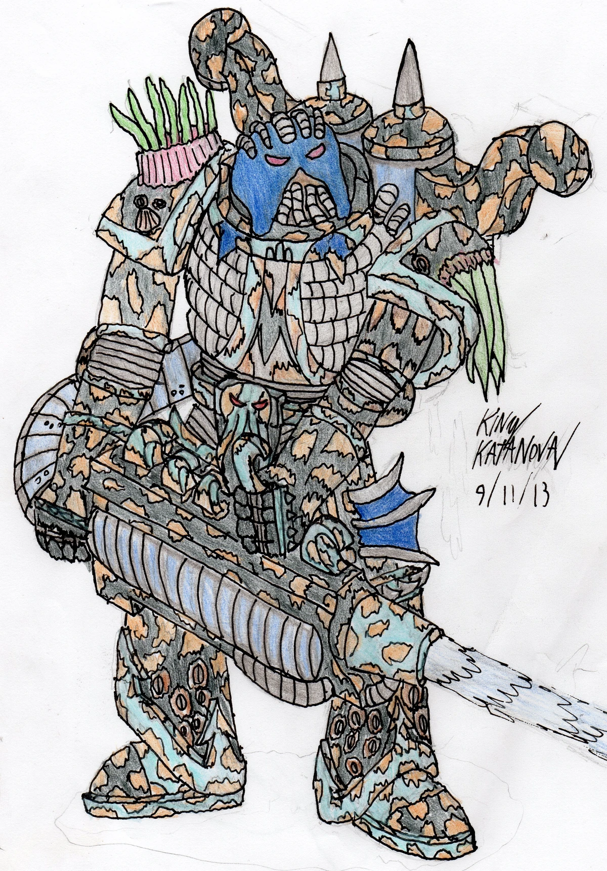 Drown Marines | Warhammer 40,000 Wiki | Fandom