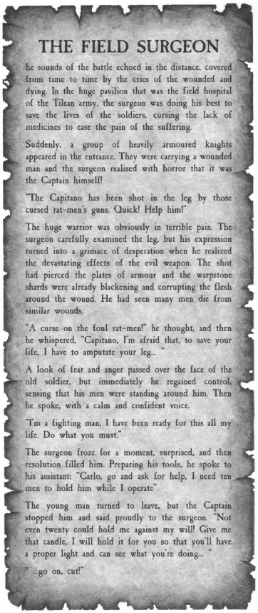 Field Doctor | Warhammer Wiki | Fandom