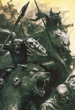 Giant Wolf | Warhammer Wiki | Fandom