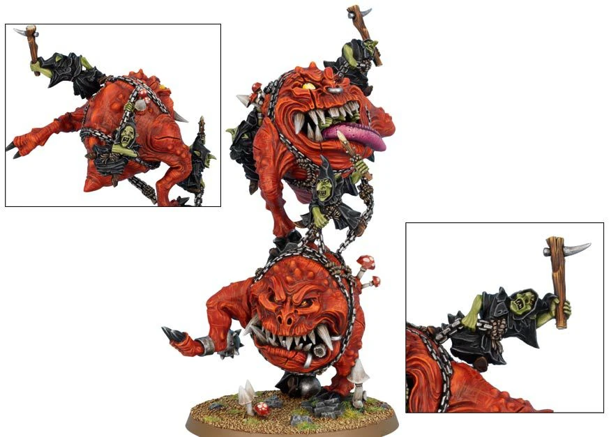 Ladies and gentlemen it's time for them to add the funny green spider ...