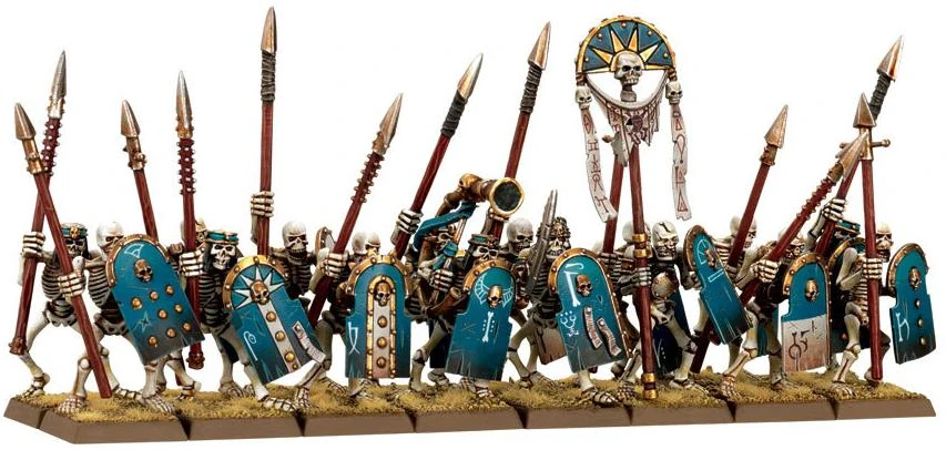 skeleton army warhammer
