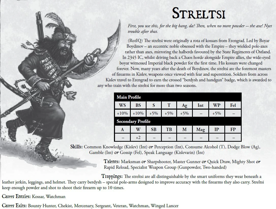 Streltsi | Warhammer Wiki | Fandom