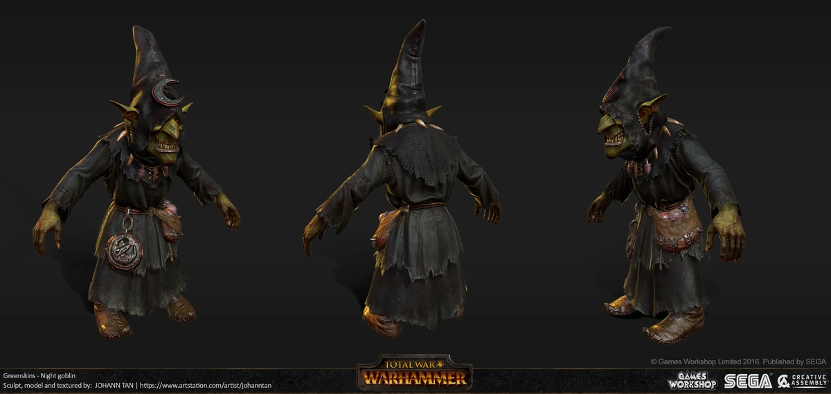 Night Goblin Moon Yellow