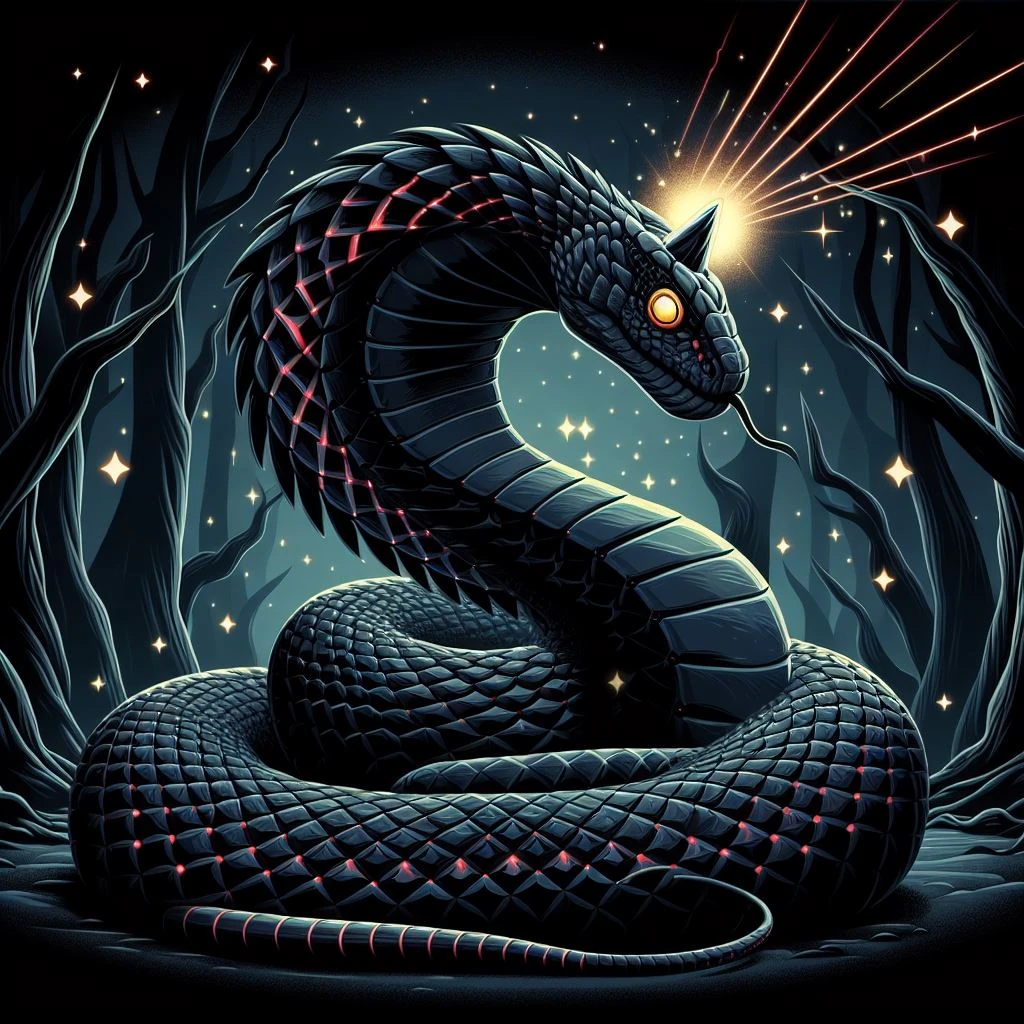 Black Horrall Snake | Warlock of the Magus World Wiki | Fandom