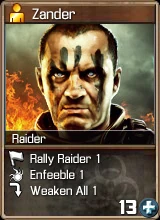 Zander (Unavailable) | War Metal Wiki | Fandom