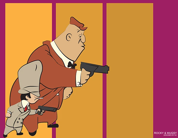 Bugs Bunny Rocky And Mugsy