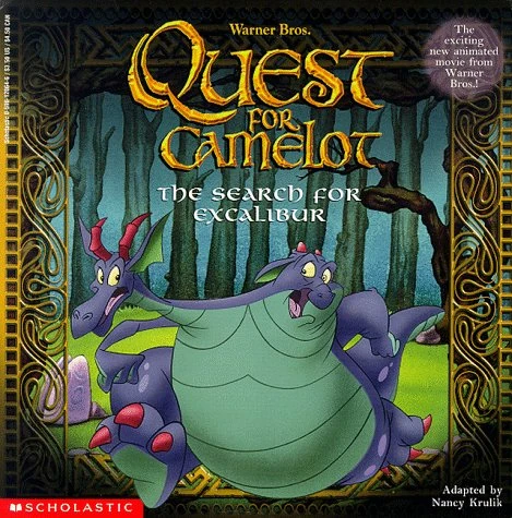 quest for camelot coloring book