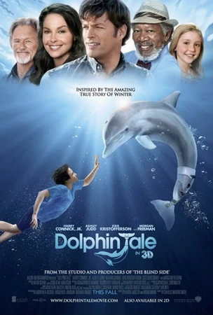 Dolphin Tale 2 Sawyer And Hazel Kiss